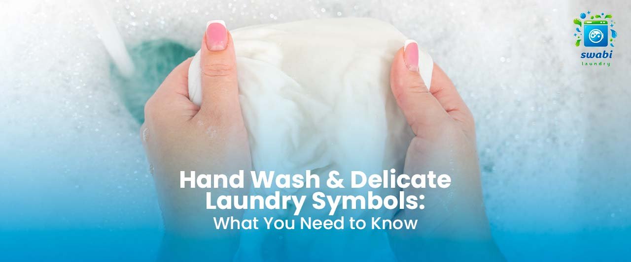 Hand Wash & Delicate Care Symbols | Swabi Dubai